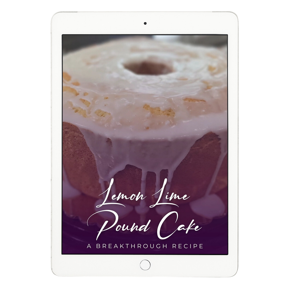 Lemon Lime Pound Cake Recipe Savory And Sweet Treat